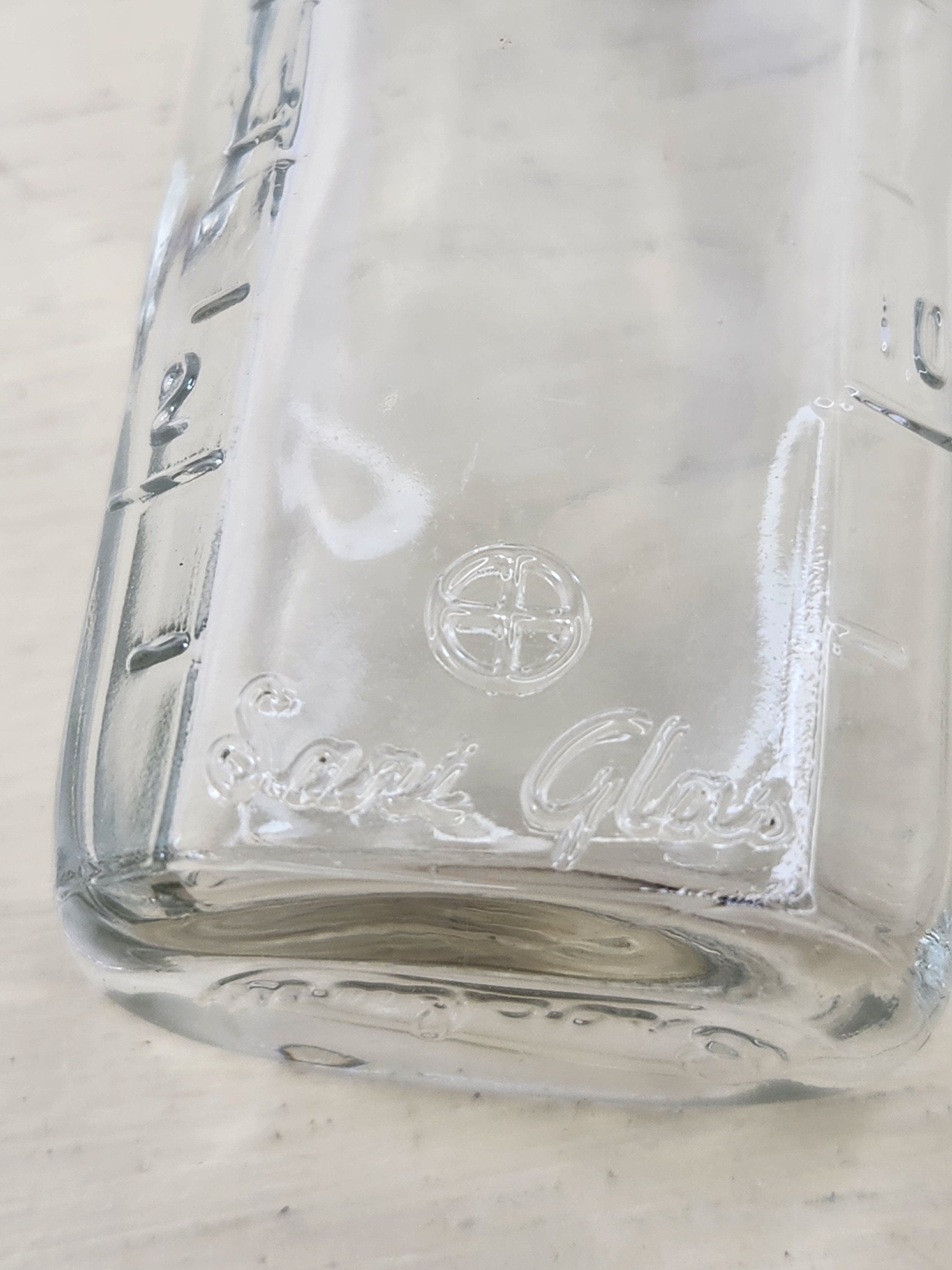 Vintage Sani Glass Medical Bottle 3i Made by Brockway Glass Company - Etsy
