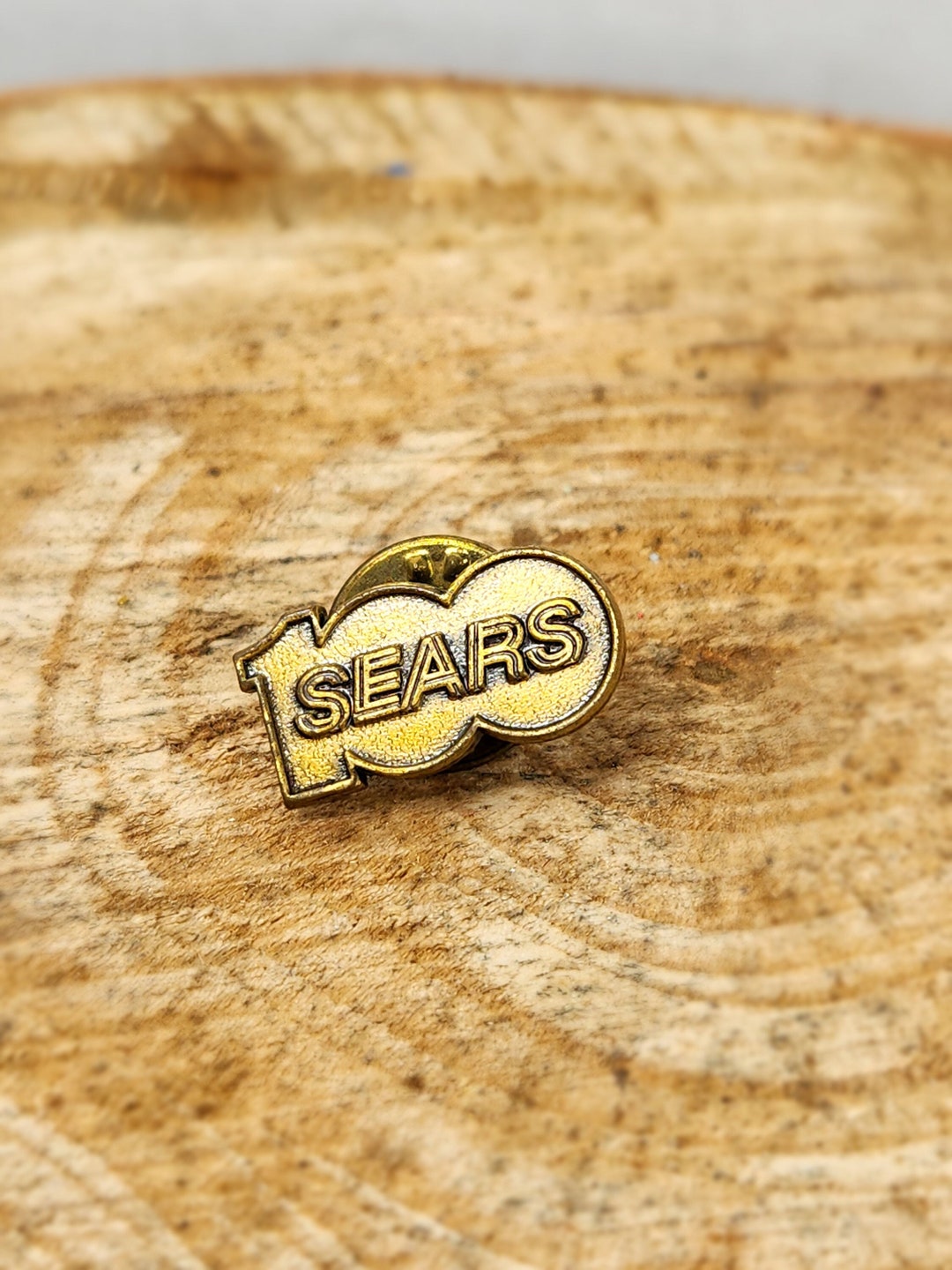 Vintage 1980s Sears Pin Celebrating 100 Year Anniversary - Etsy