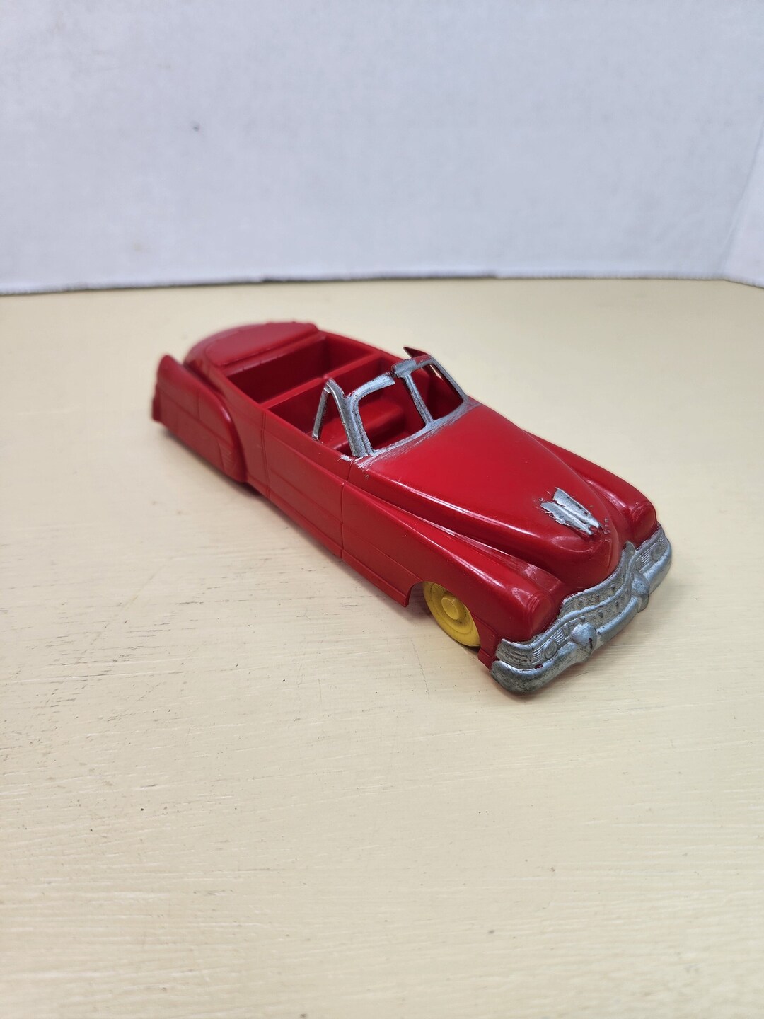 Plastic Red Cadillac Made by Lapin Product Newark, NJ - Etsy