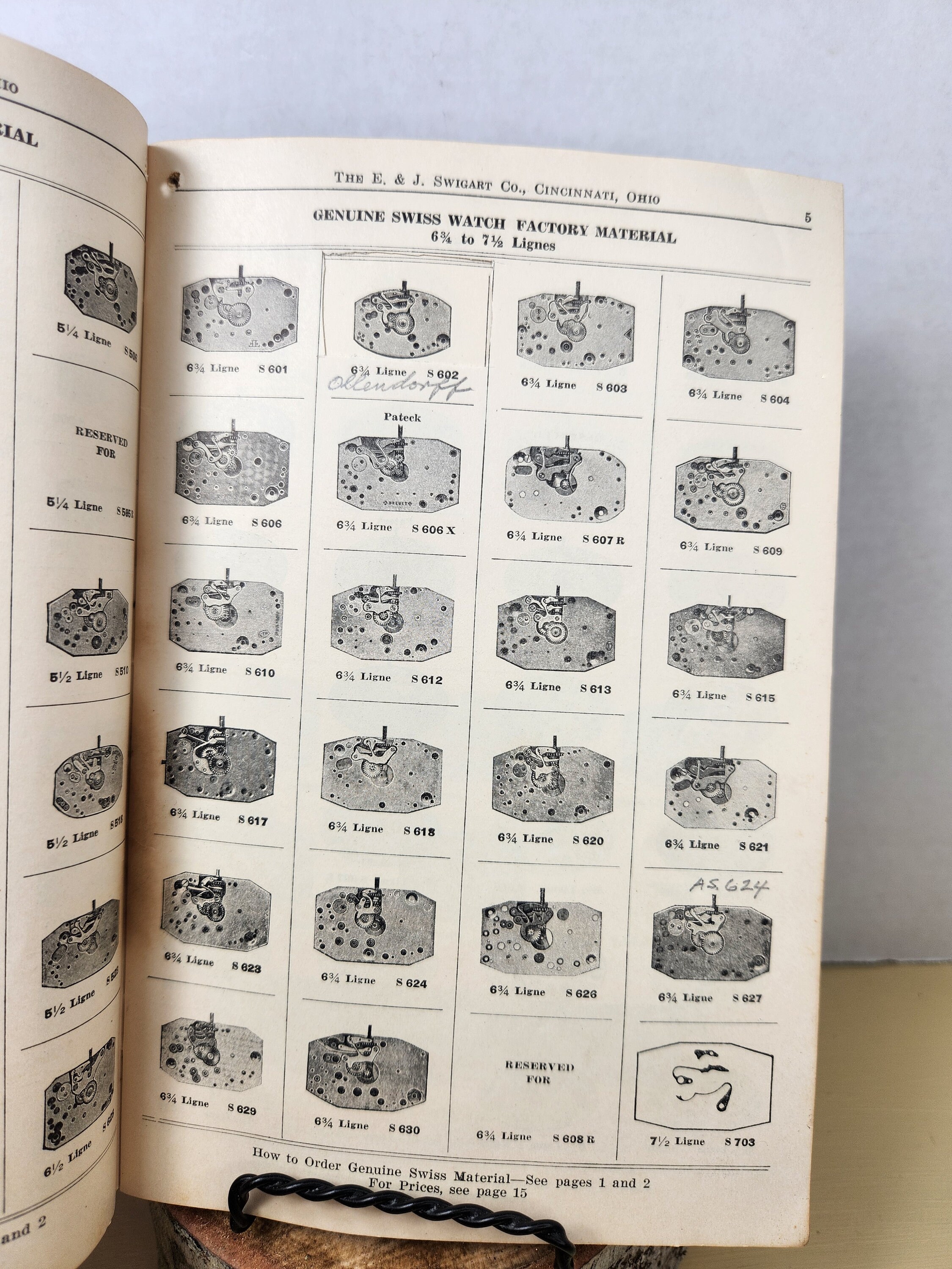 Swigart's Swiss Material Guide & Catalog 1937 - Etsy