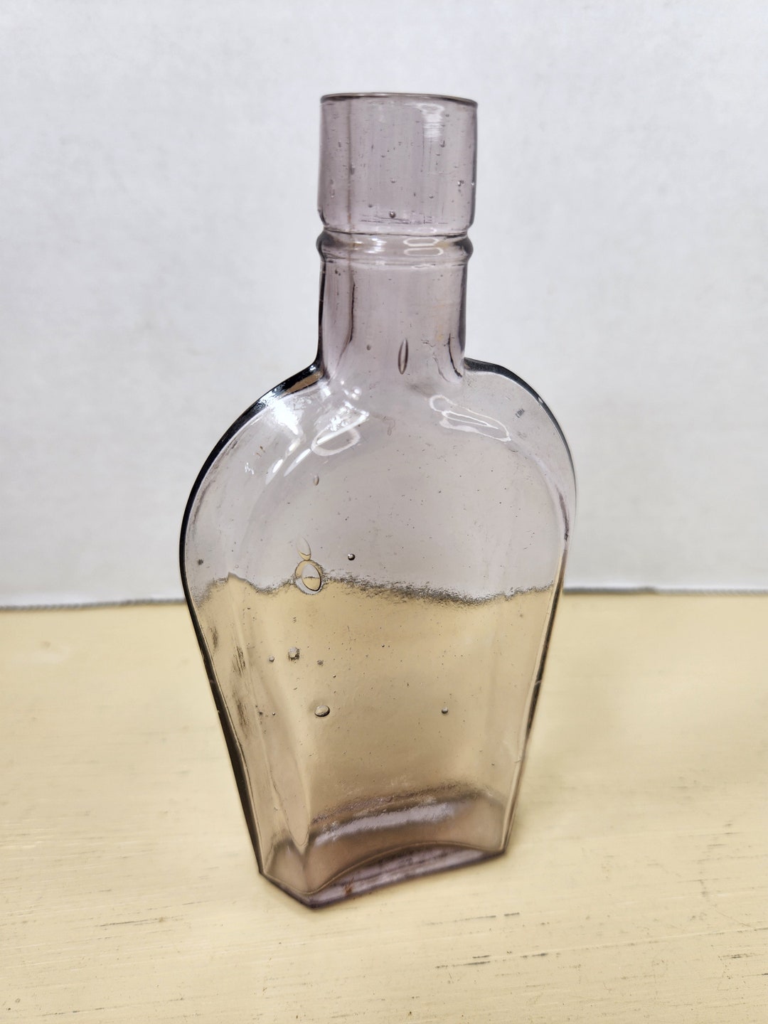 Vintage Lavender Coffin/flask Bottle - Etsy