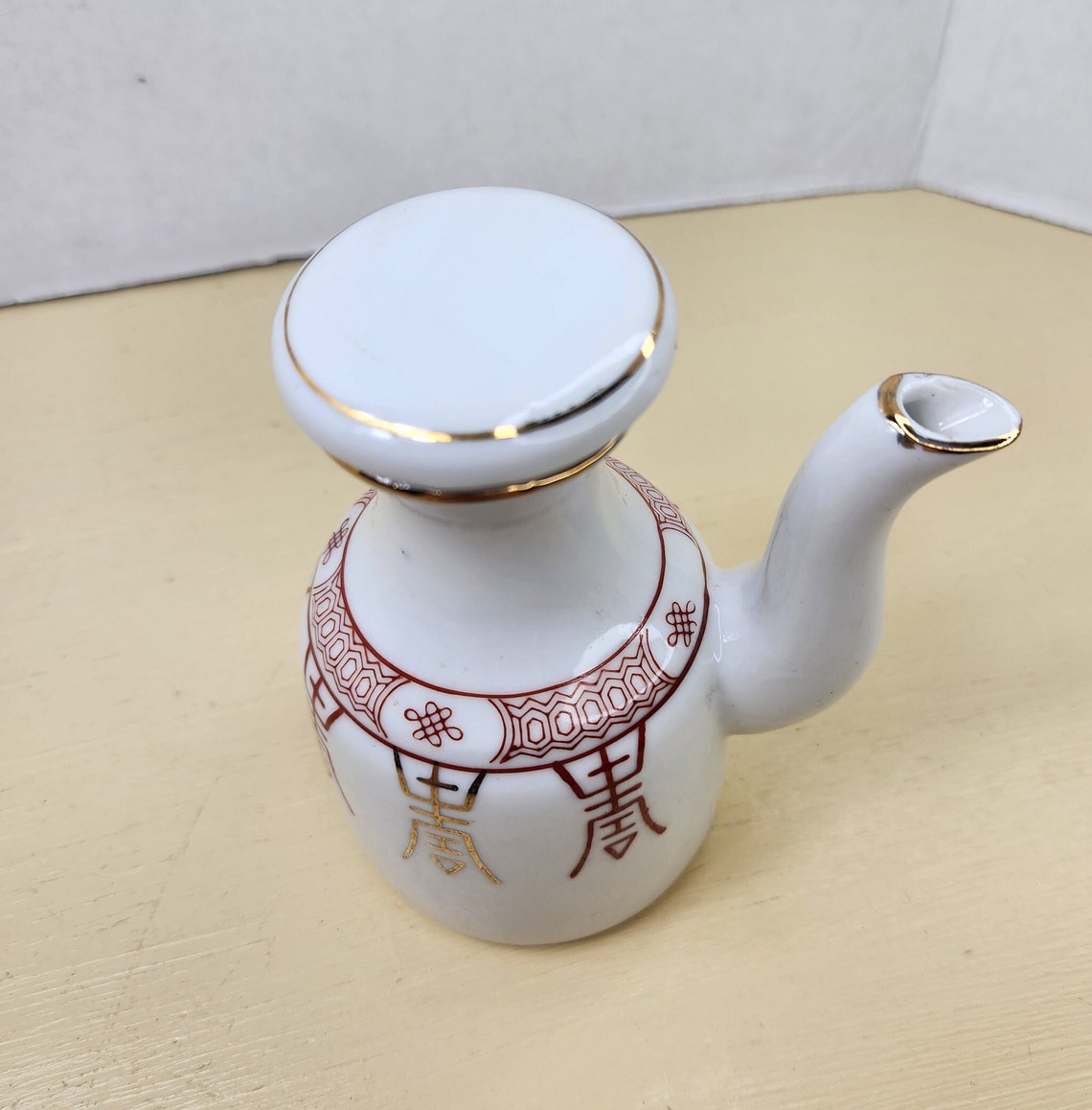 Vintage Japanese Soy Sauce Container With Lid - Etsy