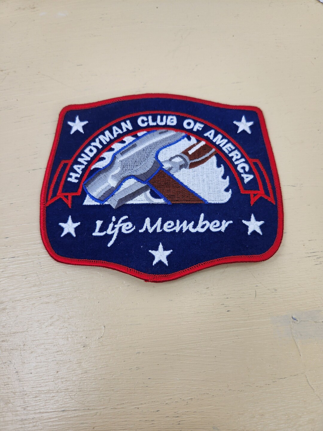 Vintage Patch Handyman Club of America - Life Member - Etsy