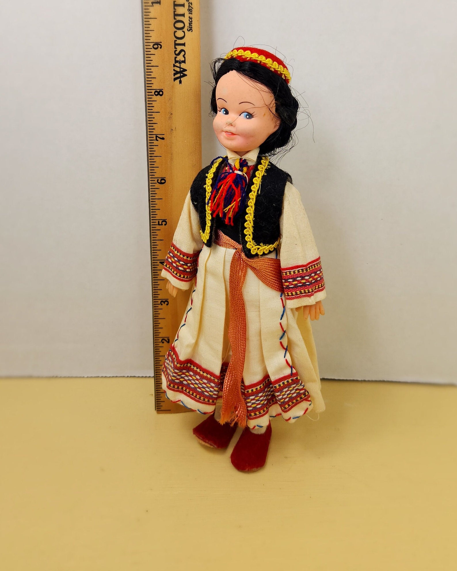Vintage Ethnic European Dressed Doll - Etsy