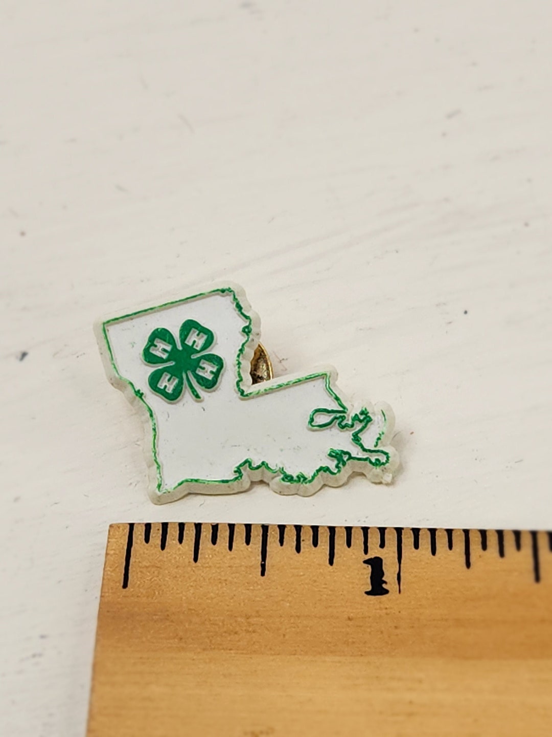 Vintage 4-H Louisiana Lapel Pin - Etsy