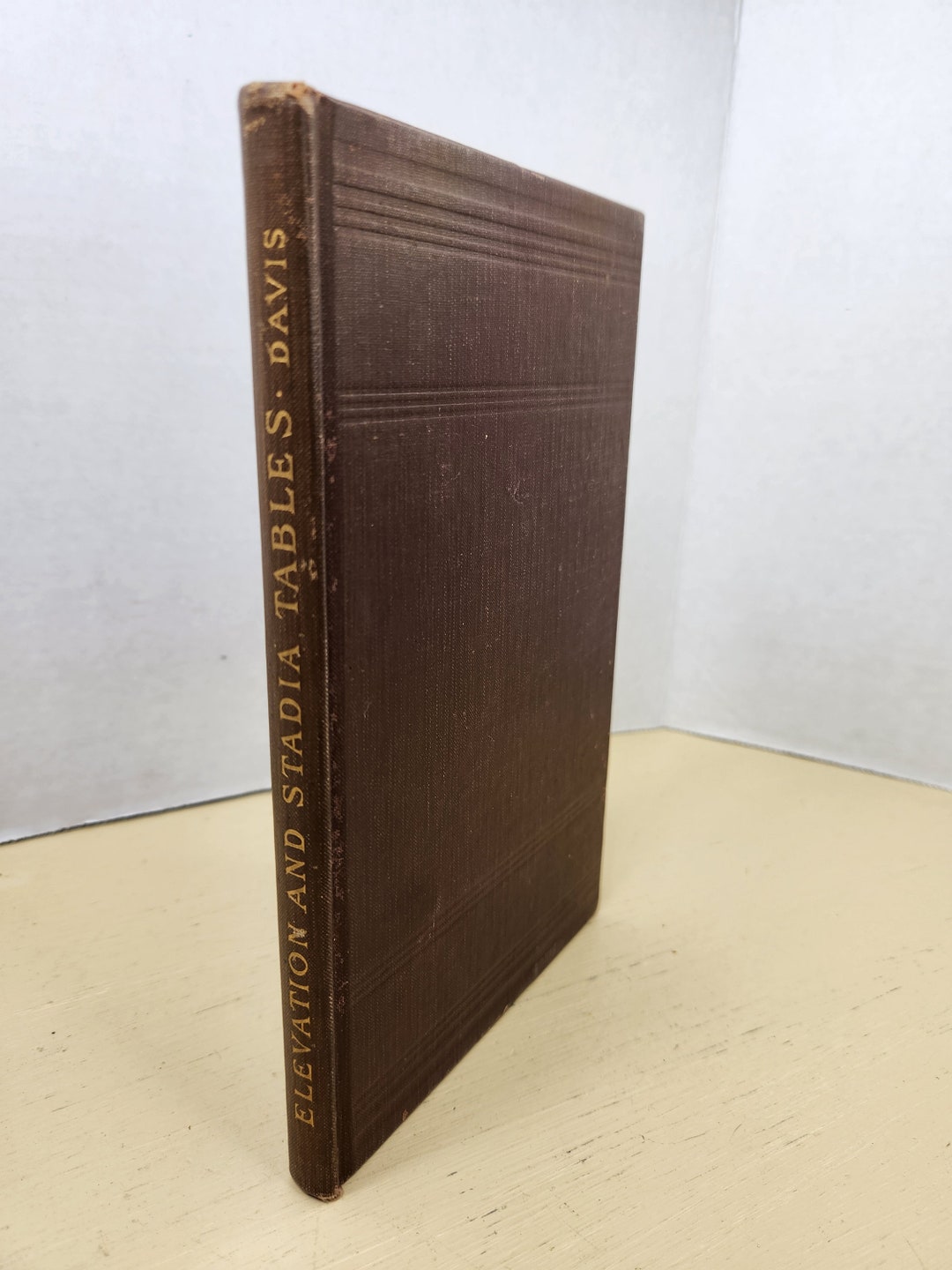 Elevation and Stadia Tables by Arthur P. Davis 1901 - 1st Edition - Etsy