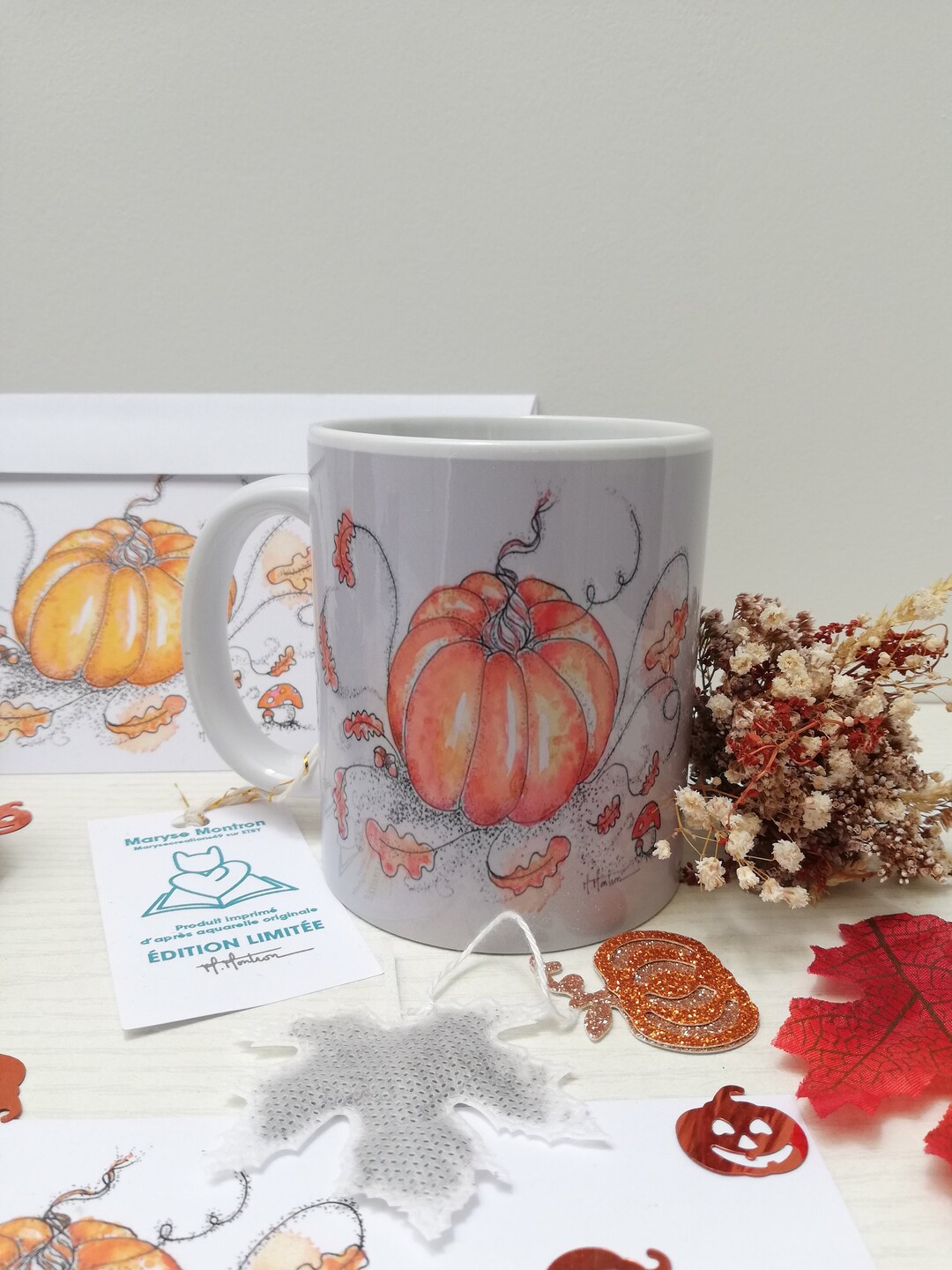 Box cadeau Citrouille d'automne Halloween cocooning - Etsy France