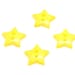 Yellow Star Acrylic Buttons, 2 Hole, Plastic Sewing Embellishments ...