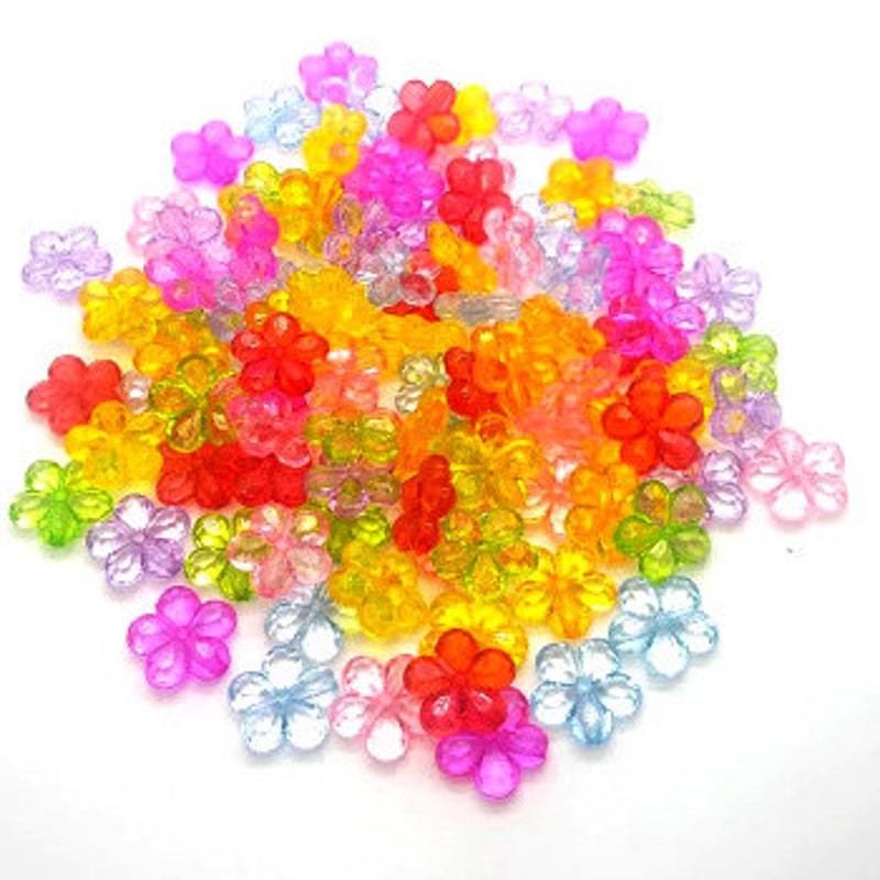Acrylic Flowers - Etsy