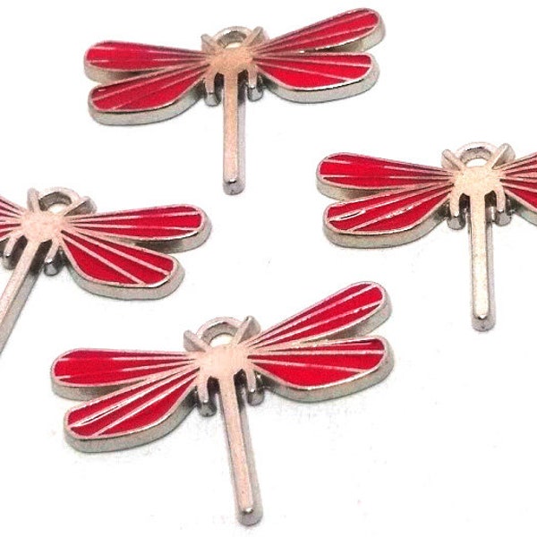 Enamel Dragonfly - Etsy