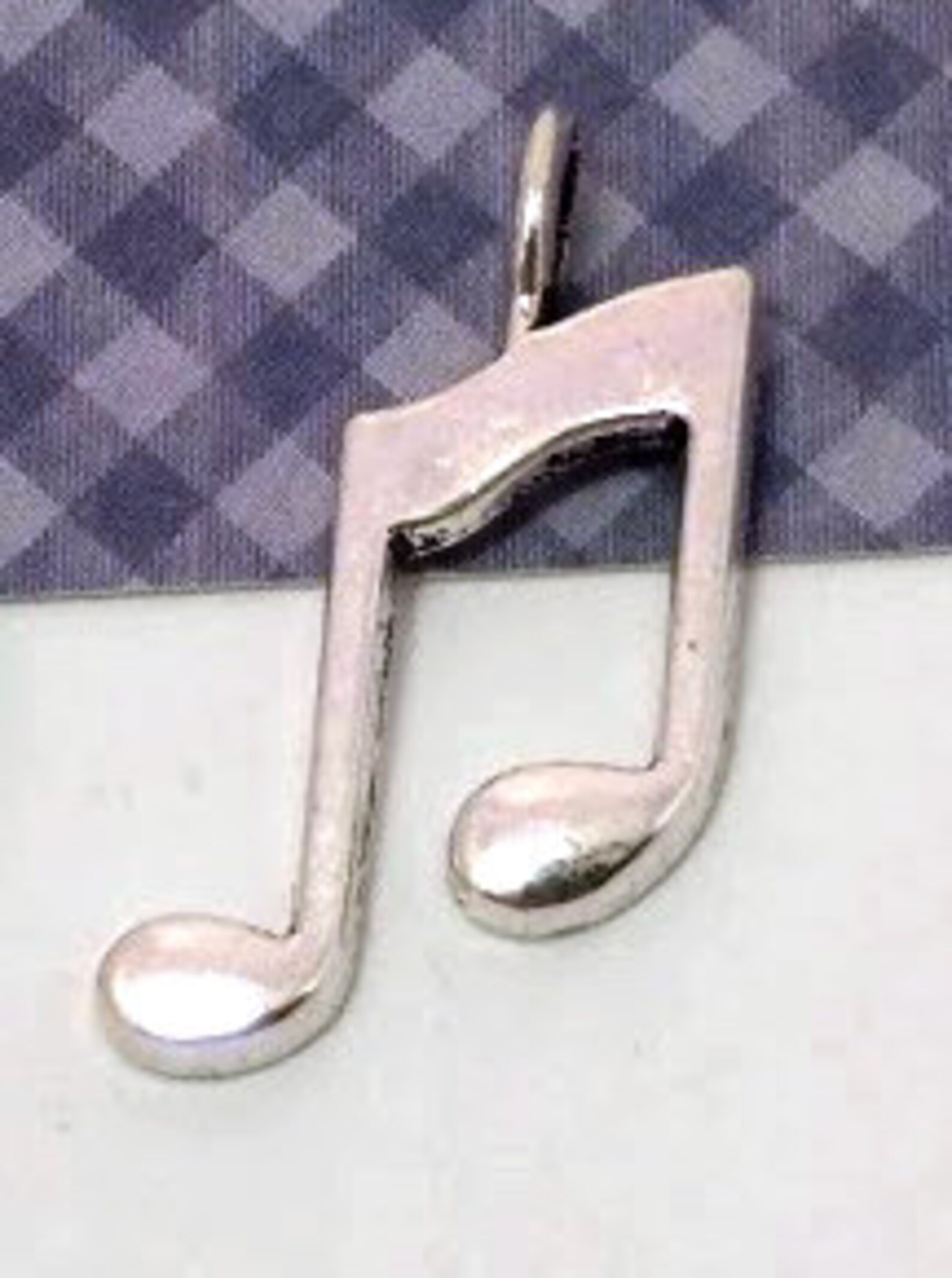10 or 50 Silver Music Note Charms Music Charm Metal Music | Etsy
