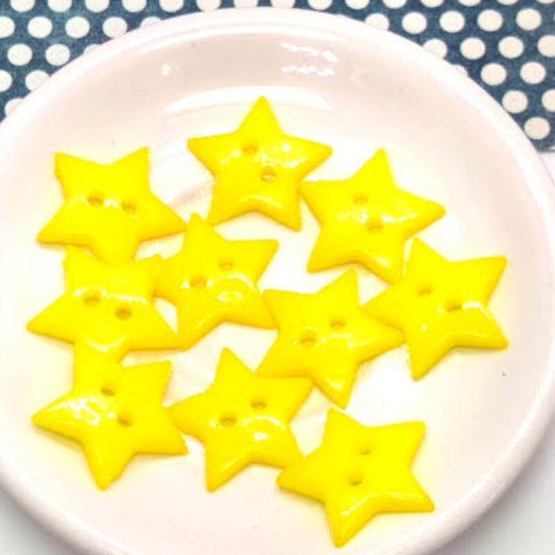 Star Buttons - Etsy