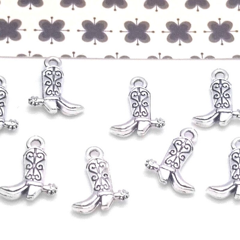 Cowboy Boot Charms Bulk - Etsy