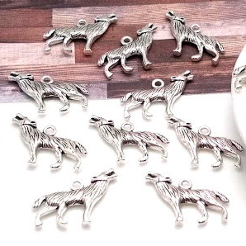 Wolf Jewelry - Etsy
