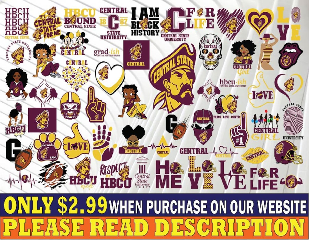 Central State University Svg HBCU Svg Collections HBCU Svg - Etsy