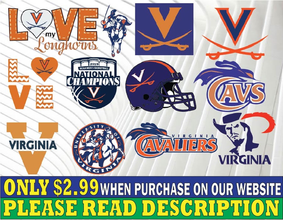 Virginia-cavaliers Football Team SVG Virginia-cavaliers Svg - Etsy