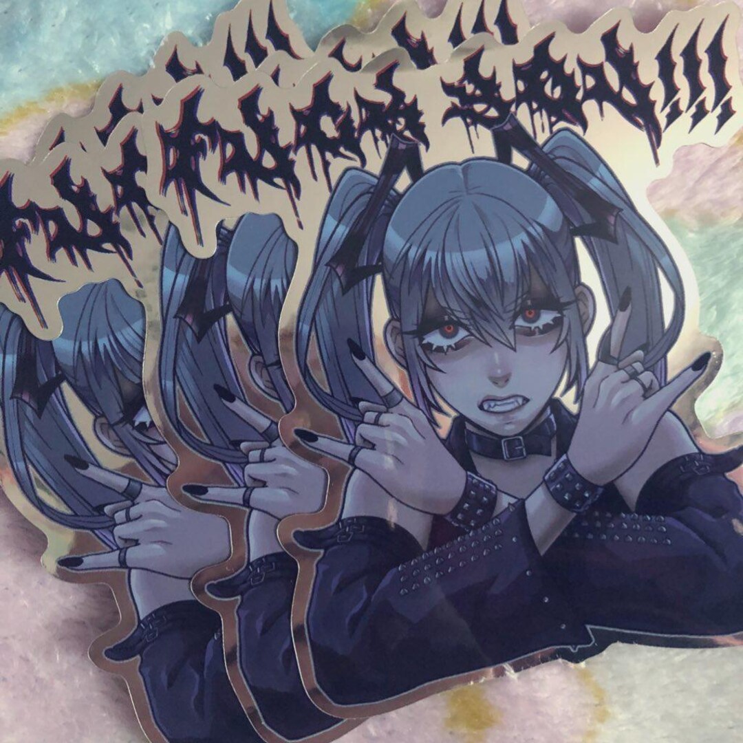 VOCALOID Hagane Miku Vinyl Sticker - Etsy