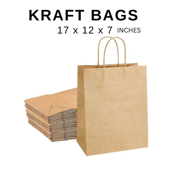 Small brown paper gift bags store