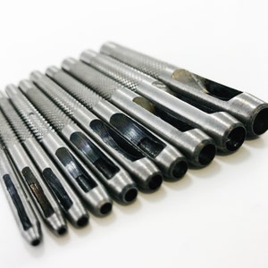 Leather Hole Punch Tool: 1-7mm Circle Punch for DIY Earrings - Etsy
