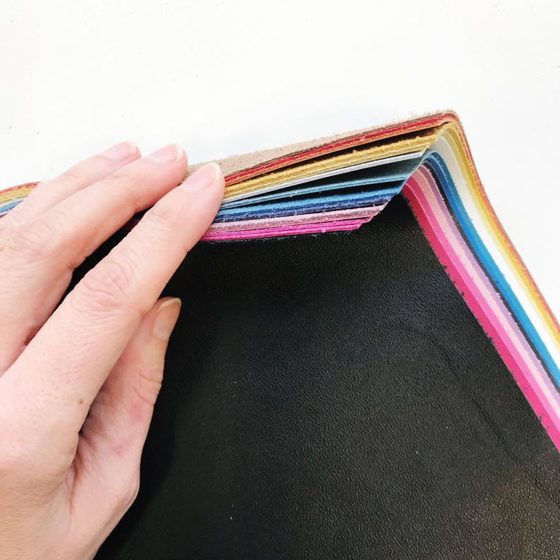 Colored Leather Sheets // 8x10 Leather Pieces // Smooth - Etsy Canada