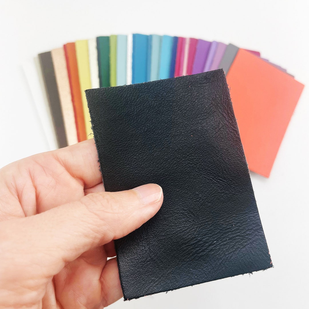 Leather Die Cut Rectangles, Small Leather Sheets, Patch, Piece, Leather Craft, Leather Supplies ...