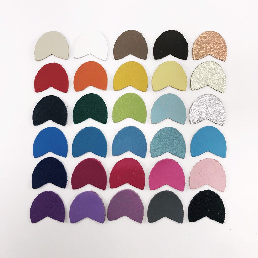 Leather Earring Shapes, Unique Leather Die Cuts, DIY Leather Jewelry ...