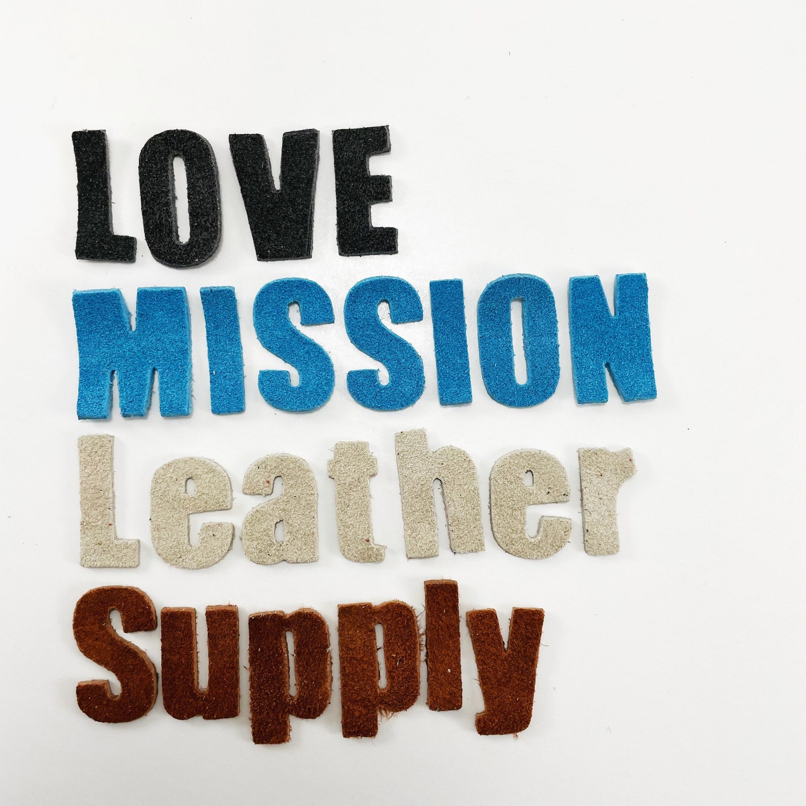 Lux Suede Leather Alphabet Letters, Impact Font, Applique Cutouts - Etsy