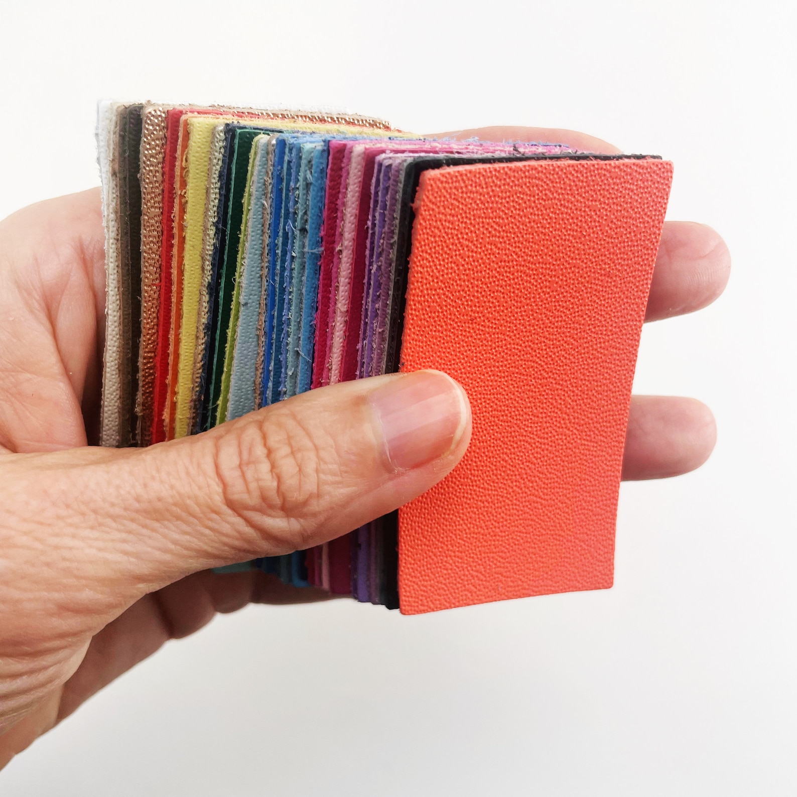 Colored Leather Patches: Metallic & Smooth Die Cut Pieces - Etsy