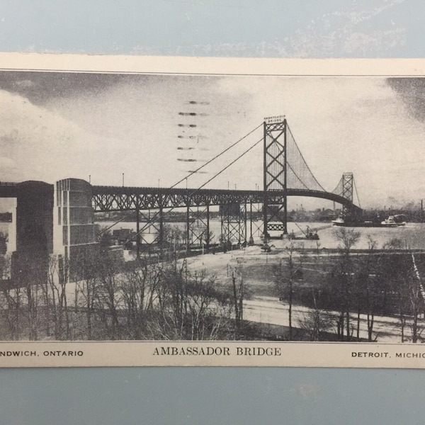 Ambassador Bridge Art - Etsy