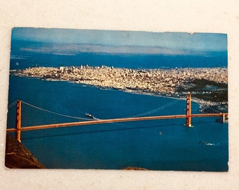 Golden Gate Postcard | Etsy