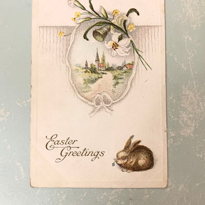 Bunny Postcard - Etsy