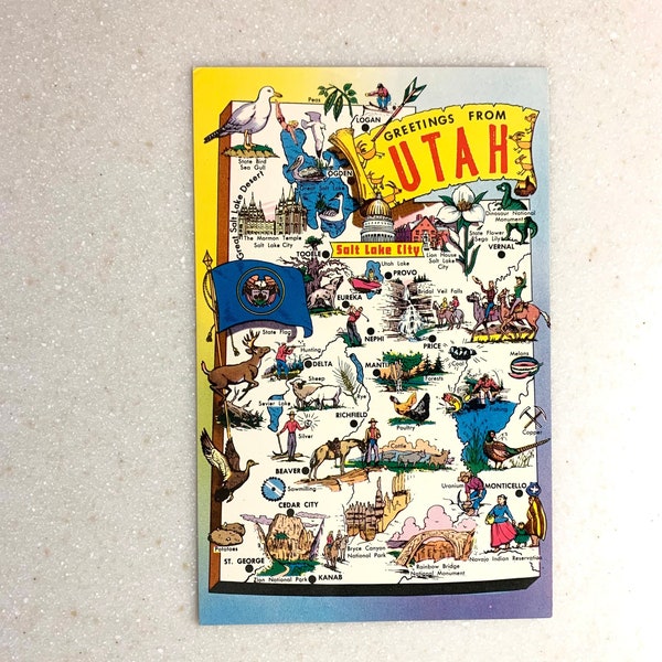 Utah Postcards - Etsy