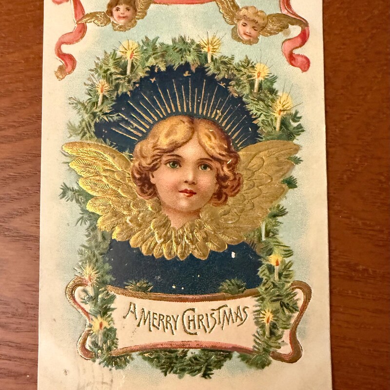 Angel Postcard - Etsy