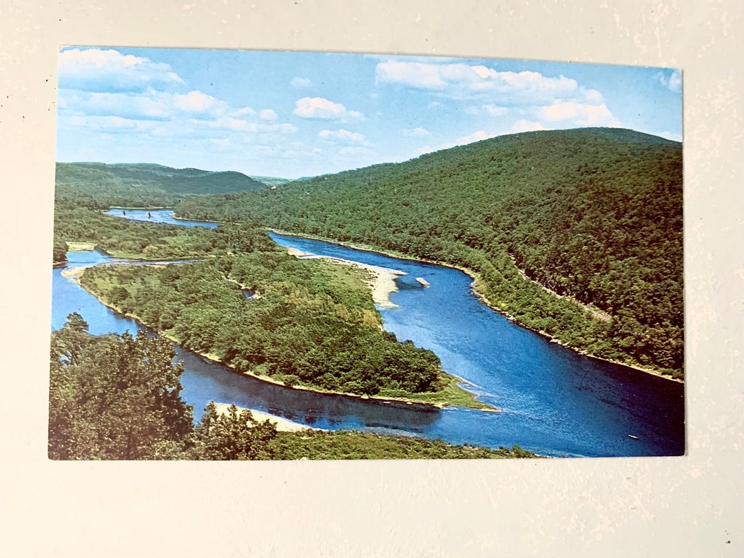 Vintage Postcard Pocono Mountains Delaware Water Gap Pennsylvania PA - Etsy