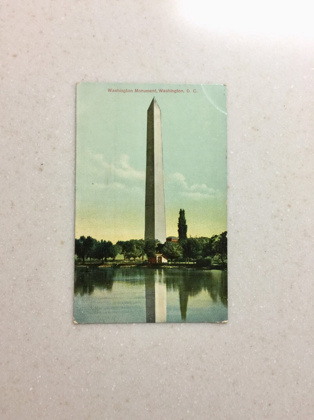 Vintage Postcard Washington Monument Washington, DC Card Made in ...