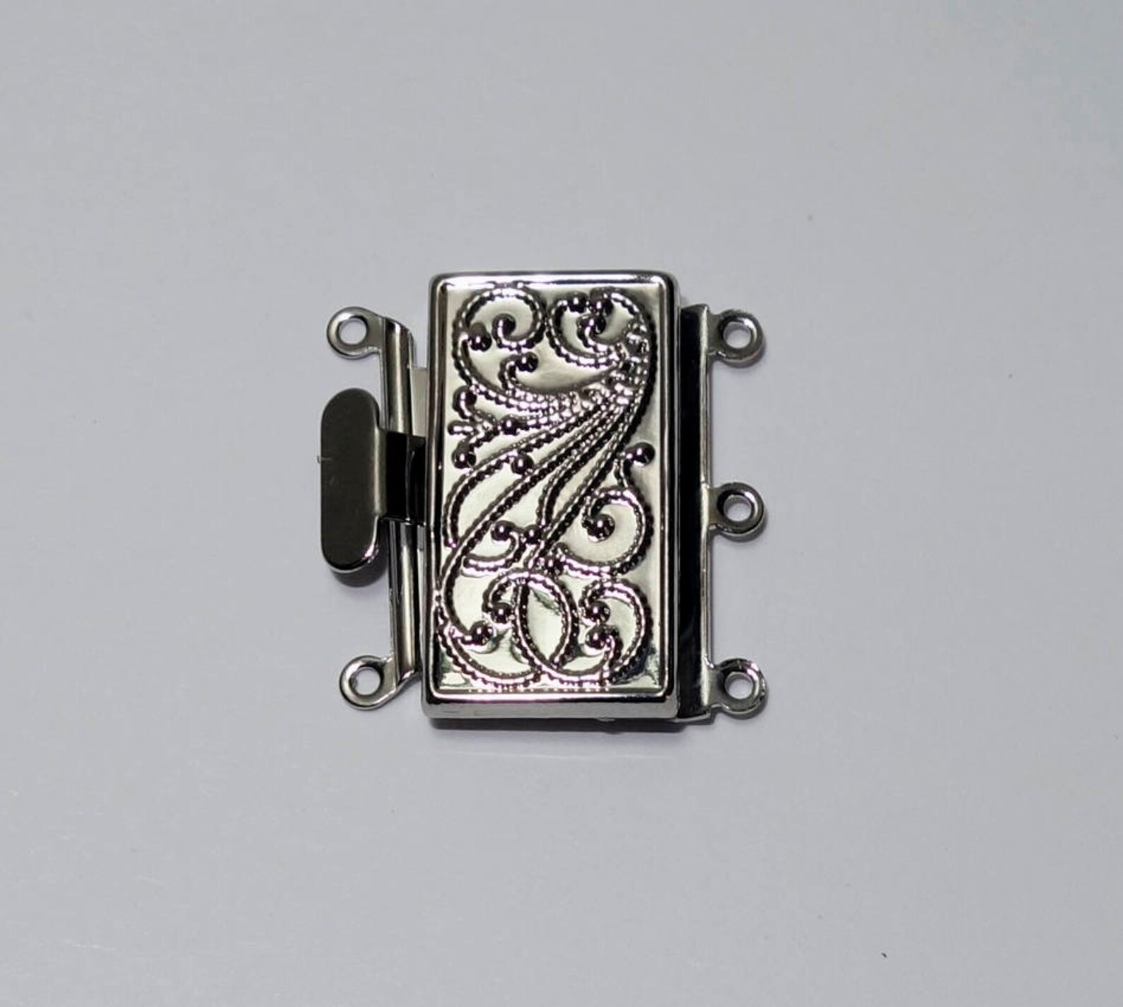 5 FANCY BOX CLASP Your Choice of 3 or 5 Rows or Both - Etsy UK