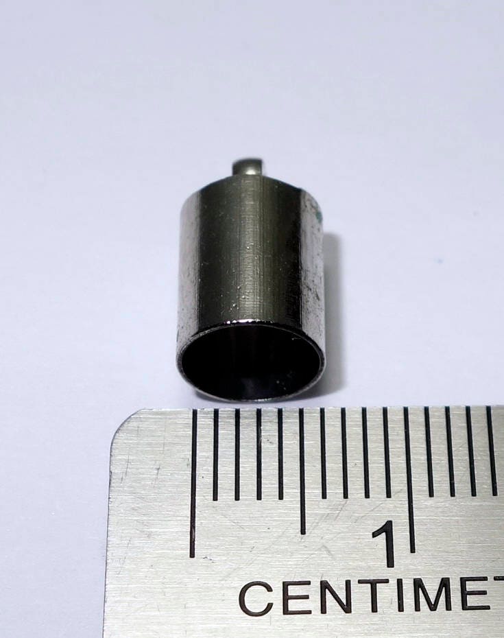 25 CORD ENDS 6MM Inside Diameter- High Quality Metal Cord Tip With Loop ...