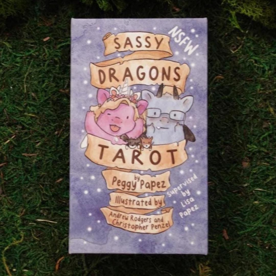 Sassy Dragons Tarot NSFW (not Safe for Work) Edition - 79 Tarot Cards ...