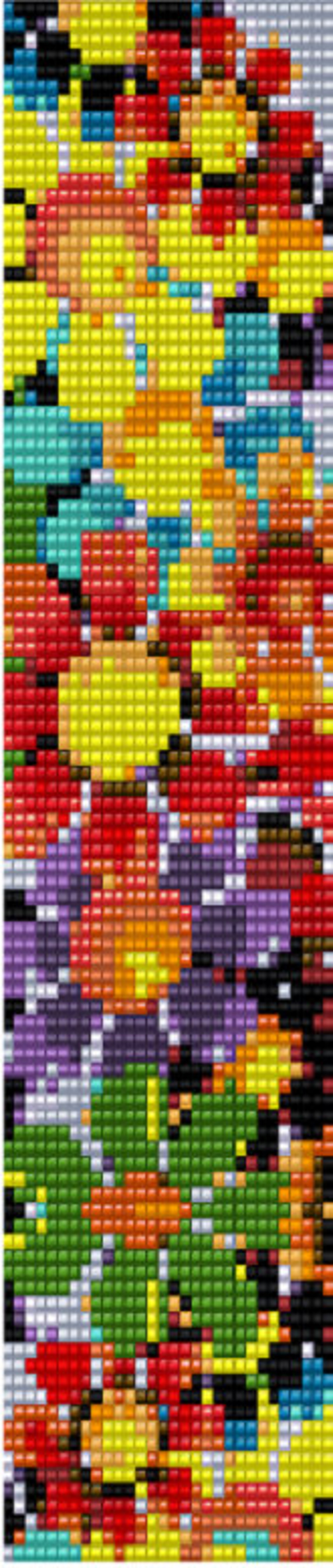 June Delight Loom Pattern Loom Pattern Loom Bracelet Loom | Etsy