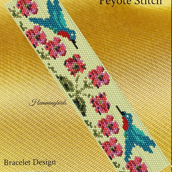 Hummingbird Peyote Stitch Pattern - Etsy
