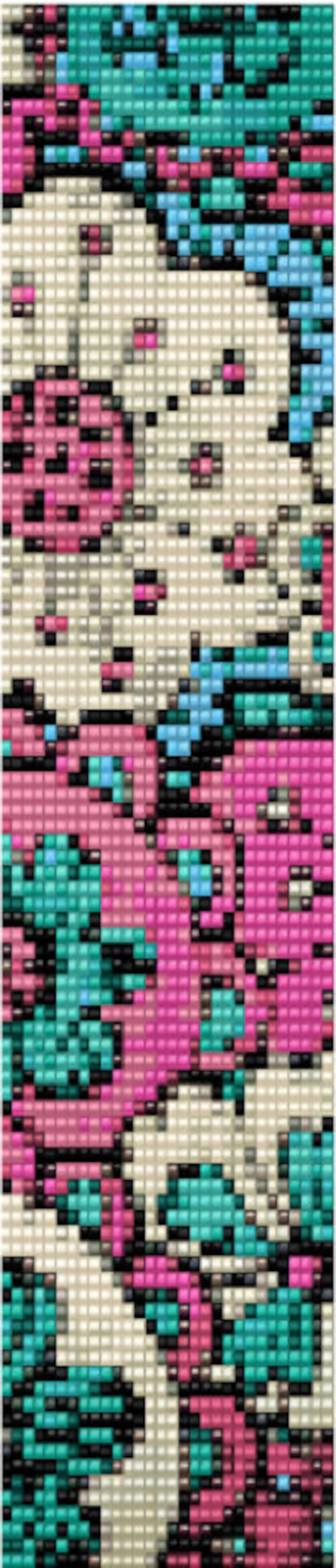 Girl Power Loom Pattern, Loom Patterns, Loom, Loom Bracelet, Loom ...