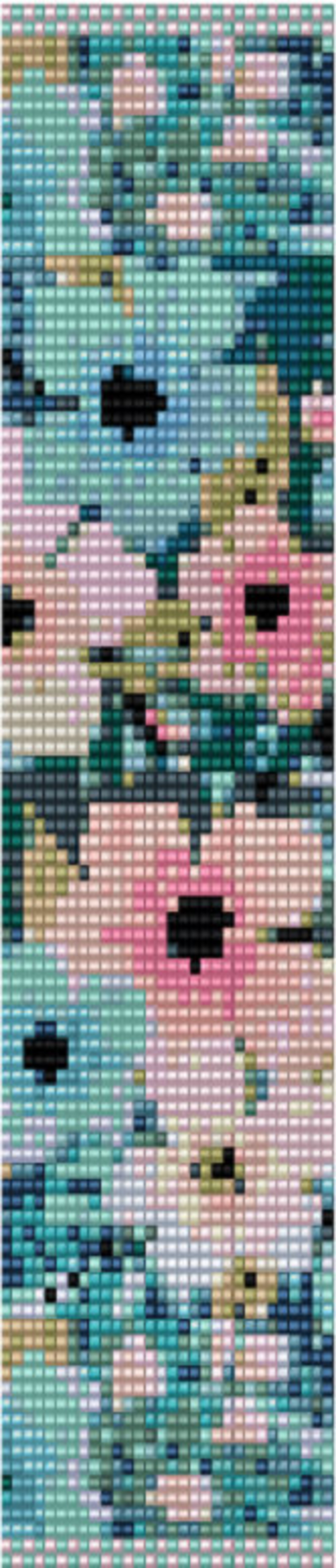 Soft Petals Loom Pattern Bead Loom Patterns Loom Beading | Etsy