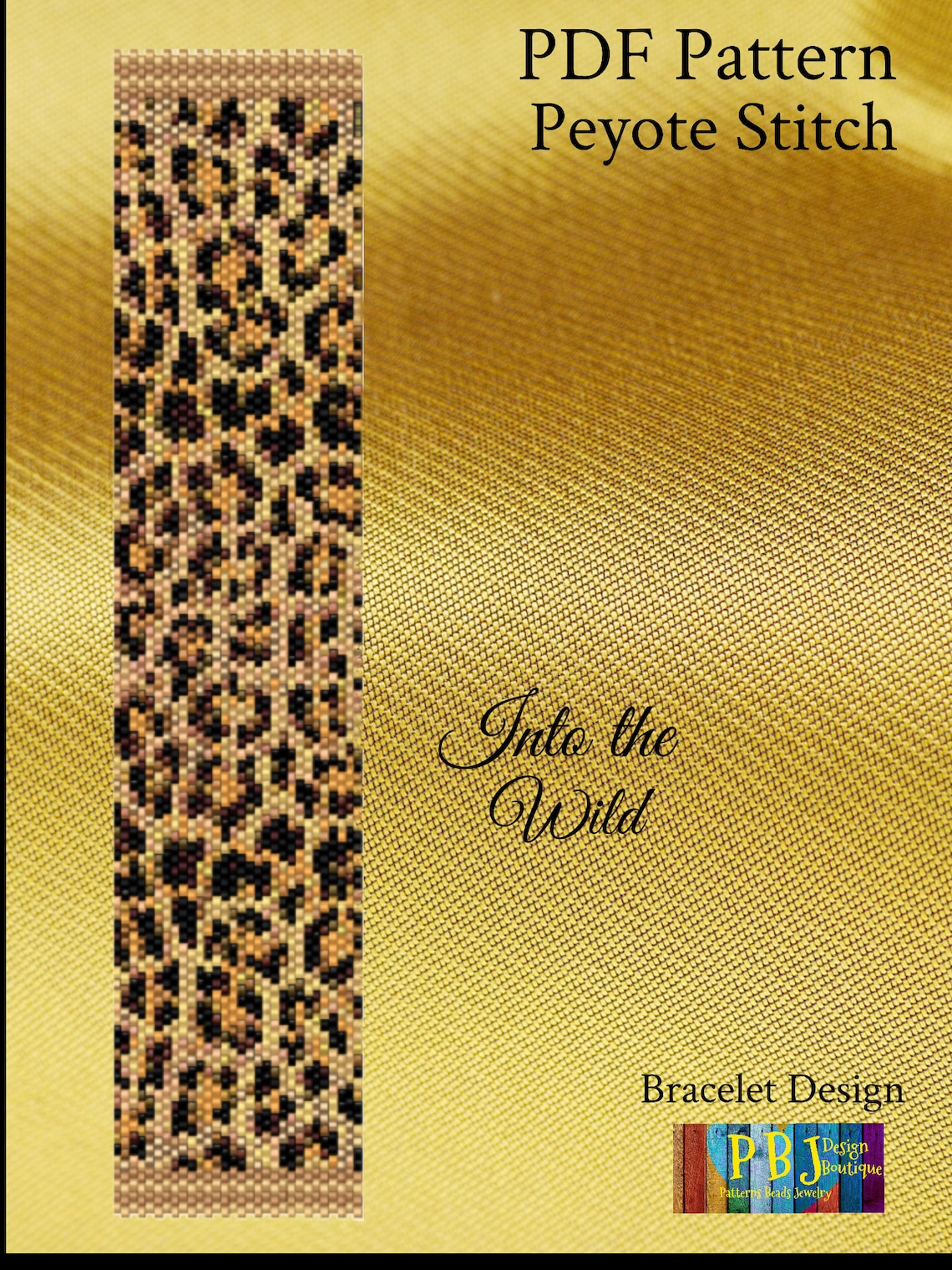 Into the Wild Peyote Pattern Animal Print Peyote Pattern - Etsy