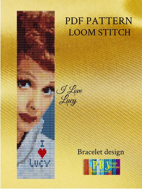 I Love Lucy Loom Pattern Loom Pattern Loom Patterns Loom - Etsy