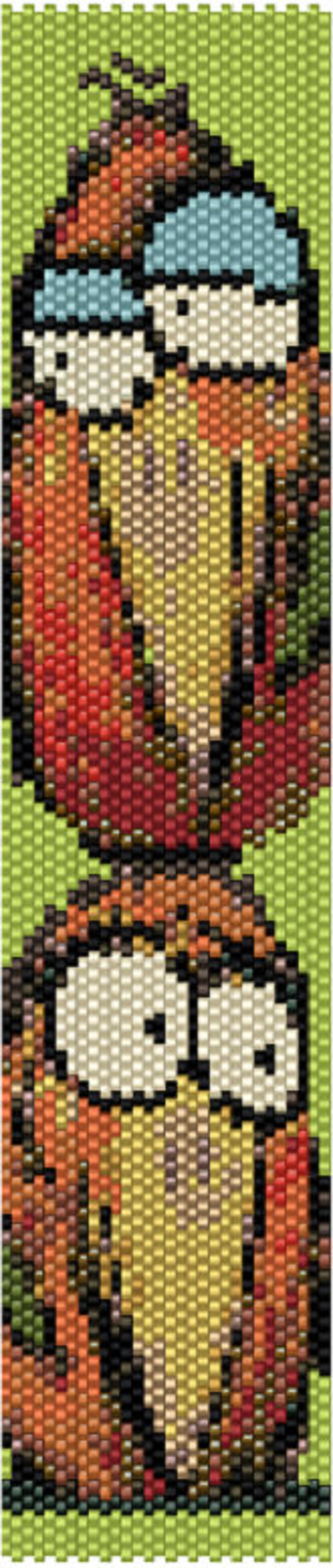 Crazy Birds Peyote Pattern Peyote Peyote Pattern Peyote - Etsy
