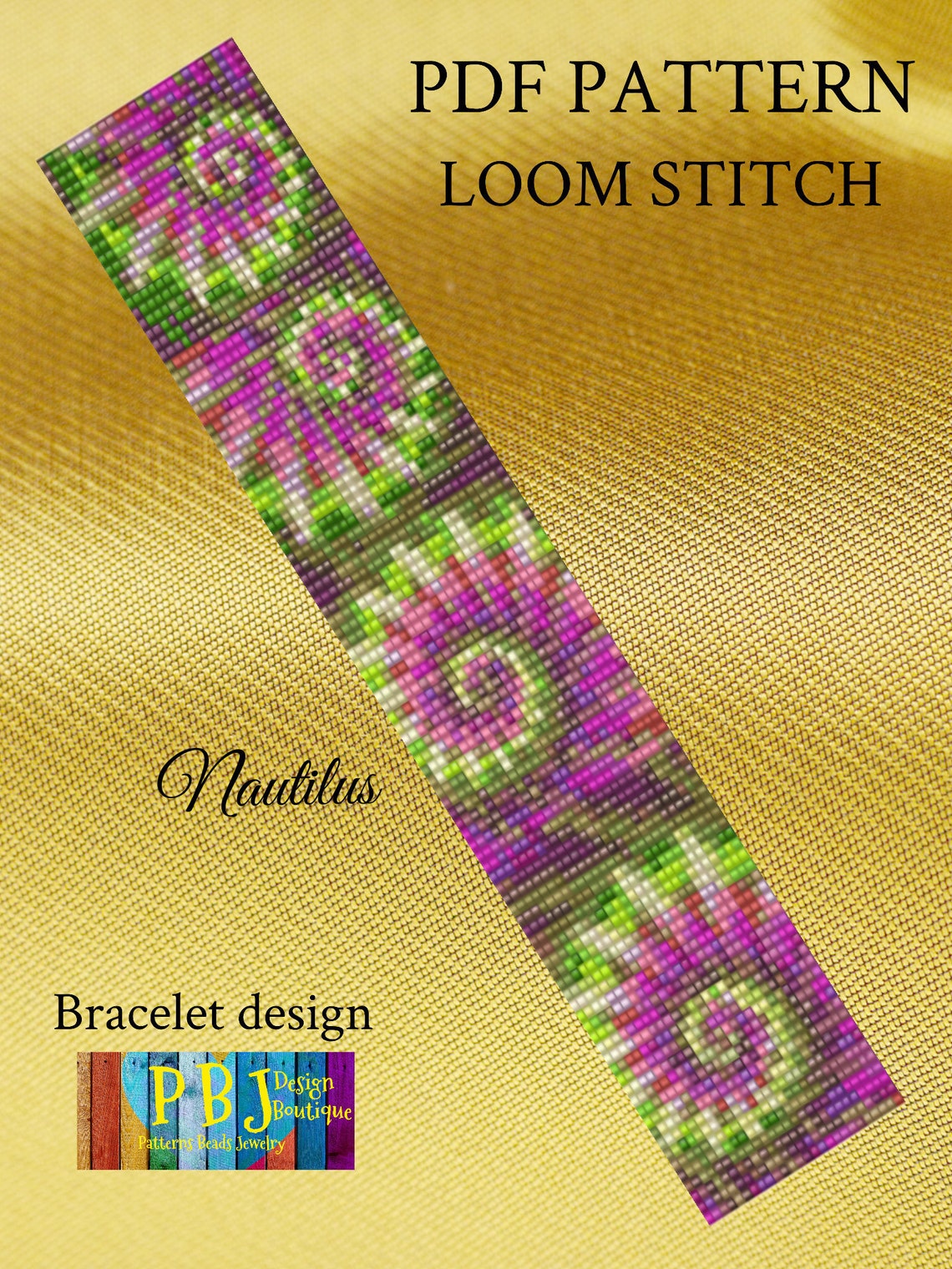 Nautilus Shell Loom Pattern Loom Pattern Loom Beading Loom - Etsy