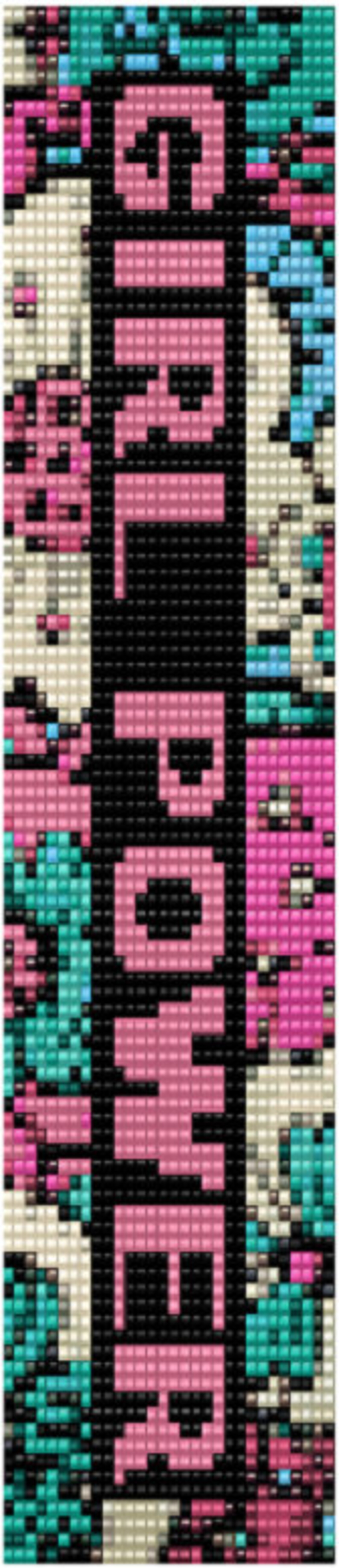Girl Power Loom Pattern, Loom Patterns, Loom, Loom Bracelet, Loom ...