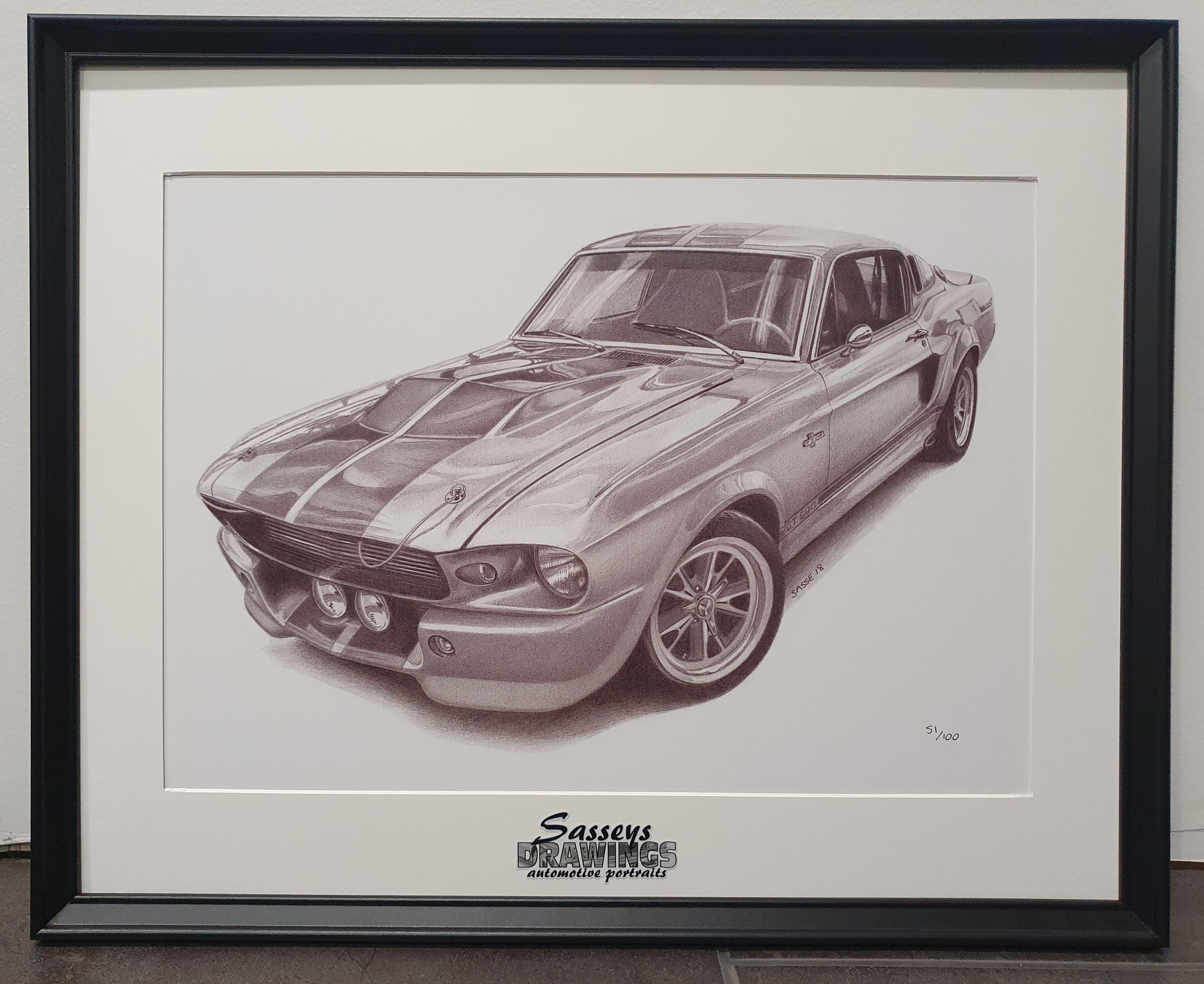 Pencil Drawings Of Mustangs