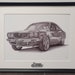 Holden VK Commodore Street Machine A3 Print off Original Pencil Drawing ...