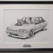 1973 Holden HQ Monaro GTS A3 Print off Original Pencil Drawing Limited ...
